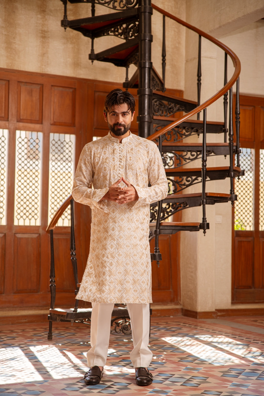 Embroidered Kurta Pajama – Emraan Rajput